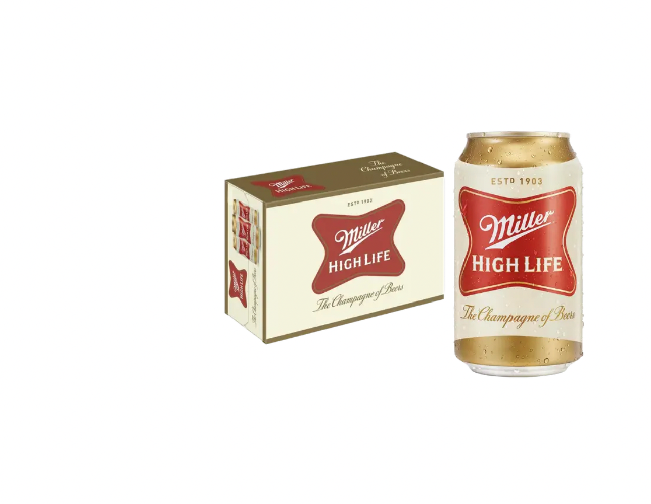 Miller High Life 12 Pack Cans | TreesAndBrews