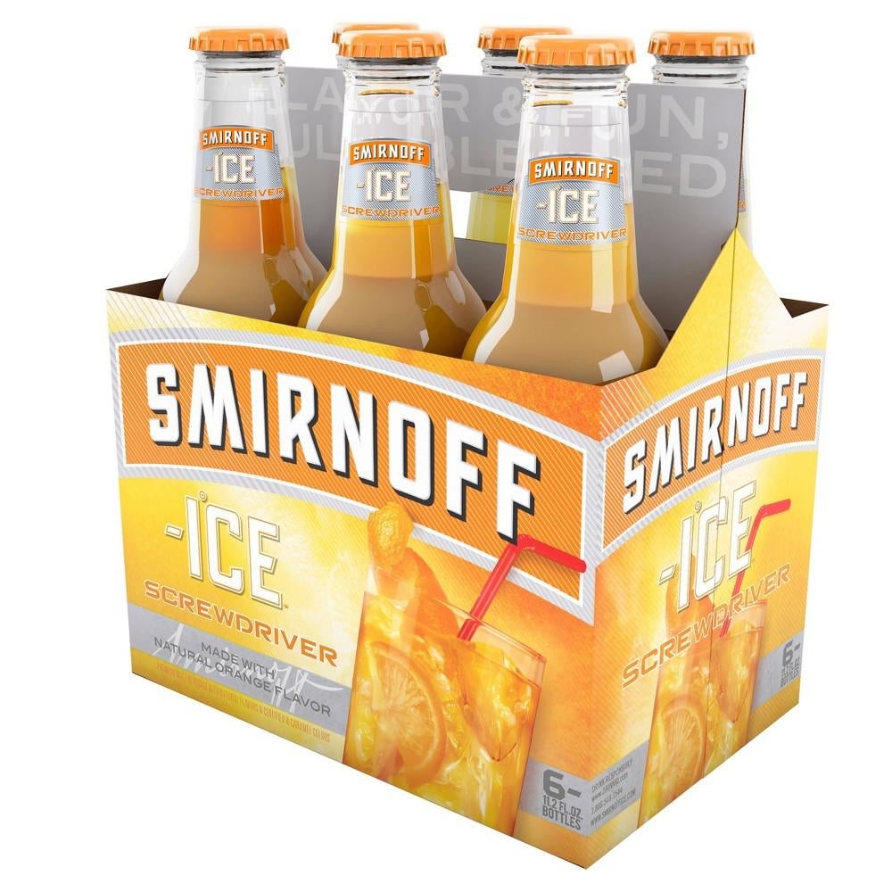 Smirnoff Ice Screwdriver 6 pack | TreesAndBrews