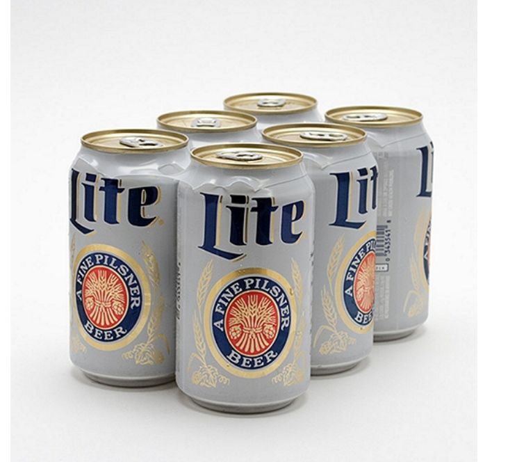 Miller Lite Cans 6 Pack | TreesAndBrews