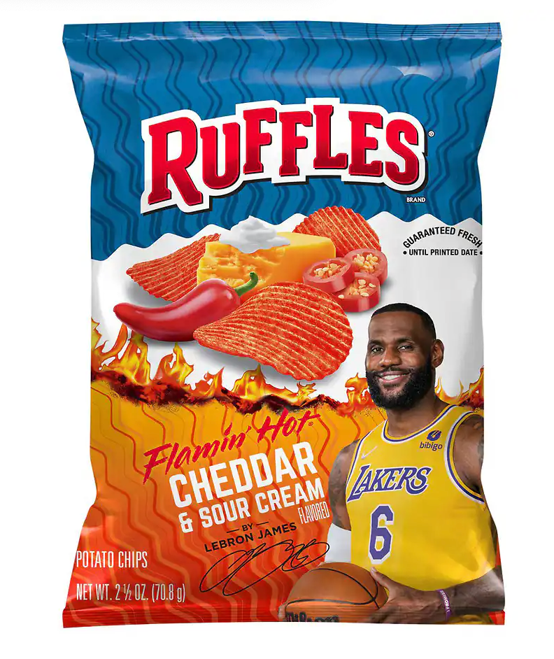 Ruffles Flamin’ Hot Cheddar & Sour Cream | TreesAndBrews