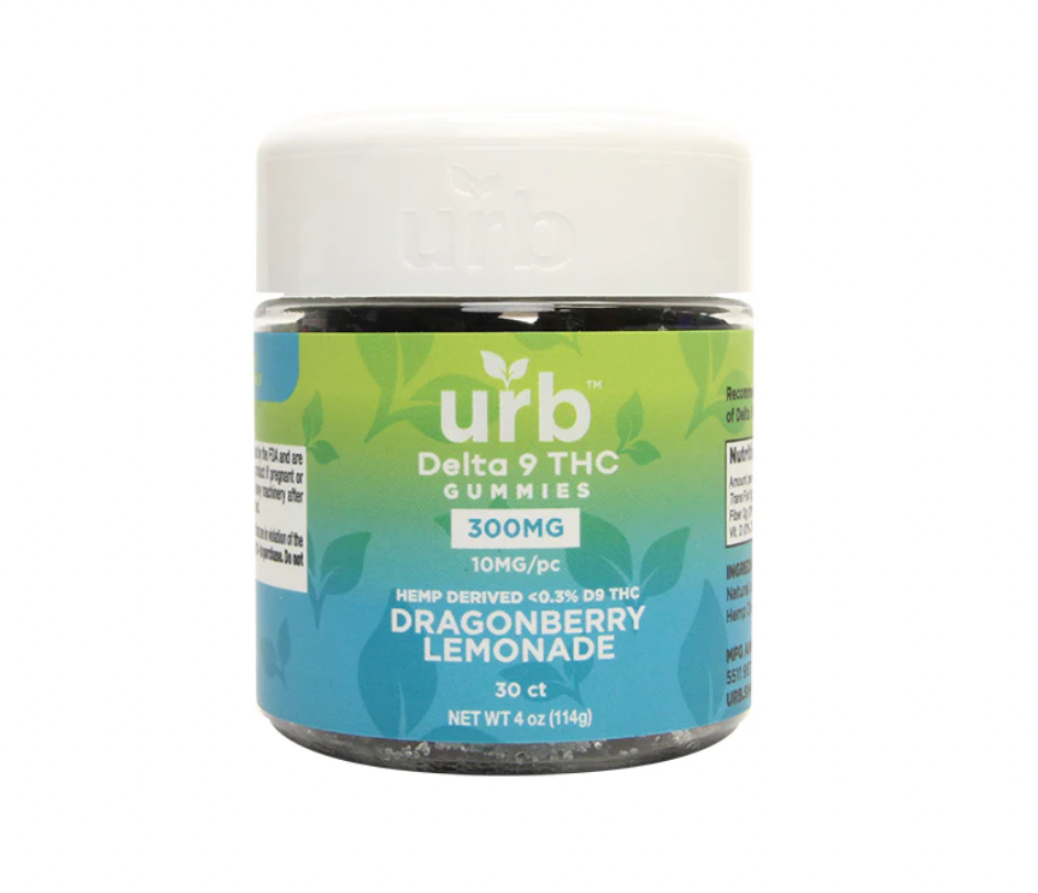 Urb D9 Gummies 300mg | TreesAndBrews